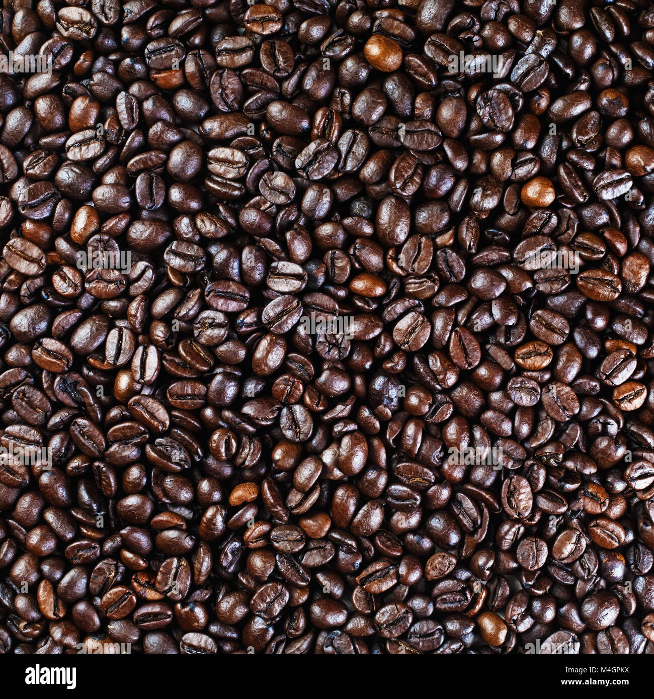 Coffee beans texture Stock Photo - Alamy