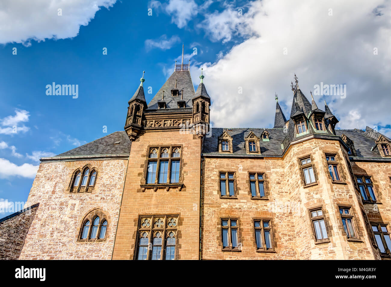 Wernigerode Castle in Saxony-Anhalt Stock Photo - Alamy