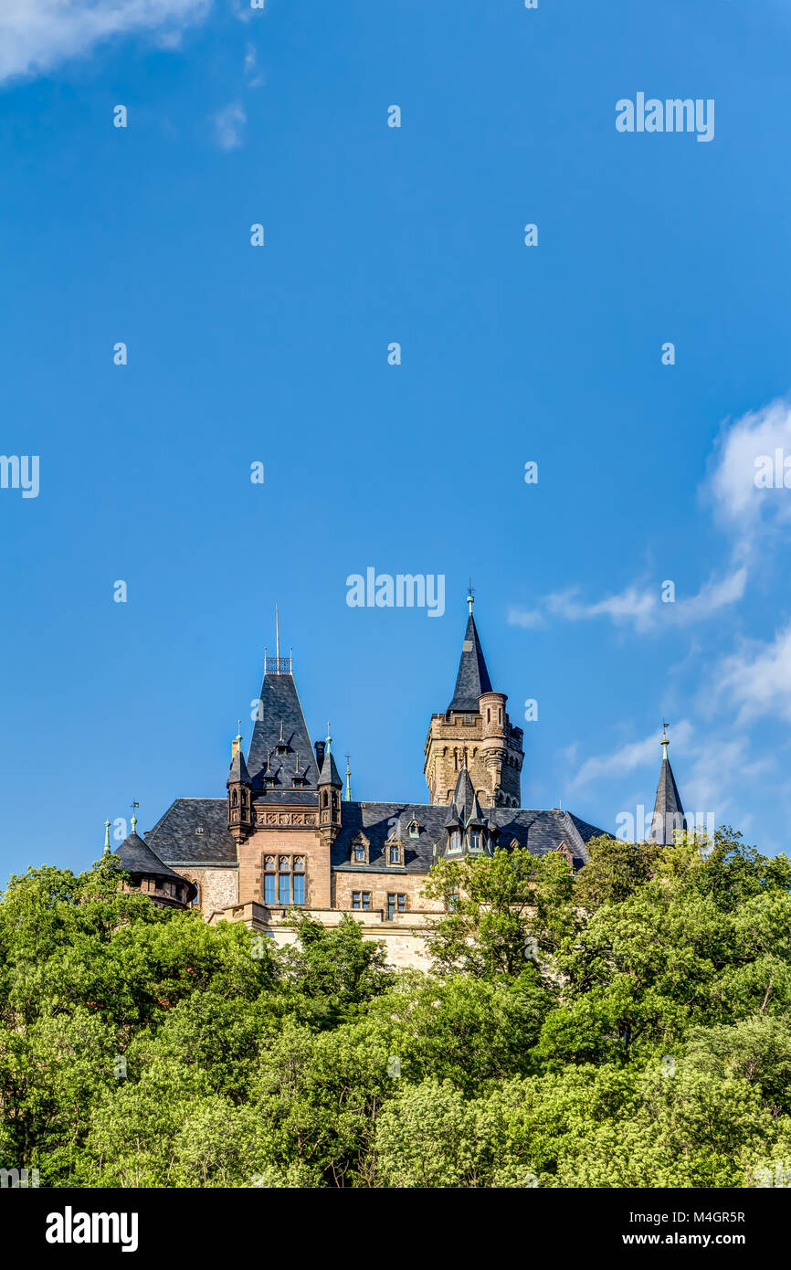 Wernigerode Castle in Saxony-Anhalt Stock Photo - Alamy