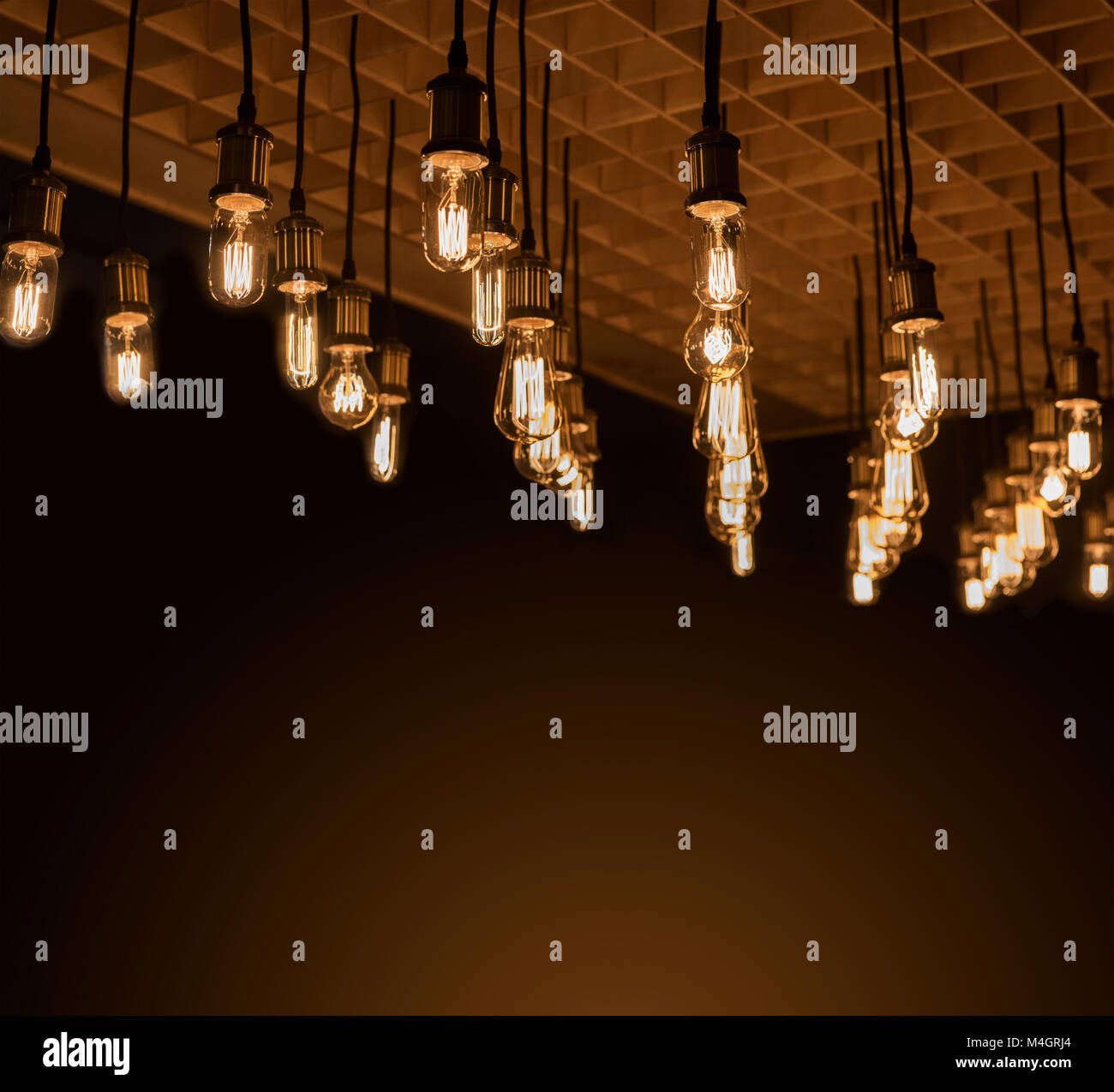 Retro lamp background Stock Photo - Alamy