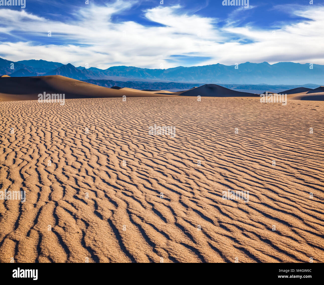 Small ripples on sand dunes Stock Photo - Alamy