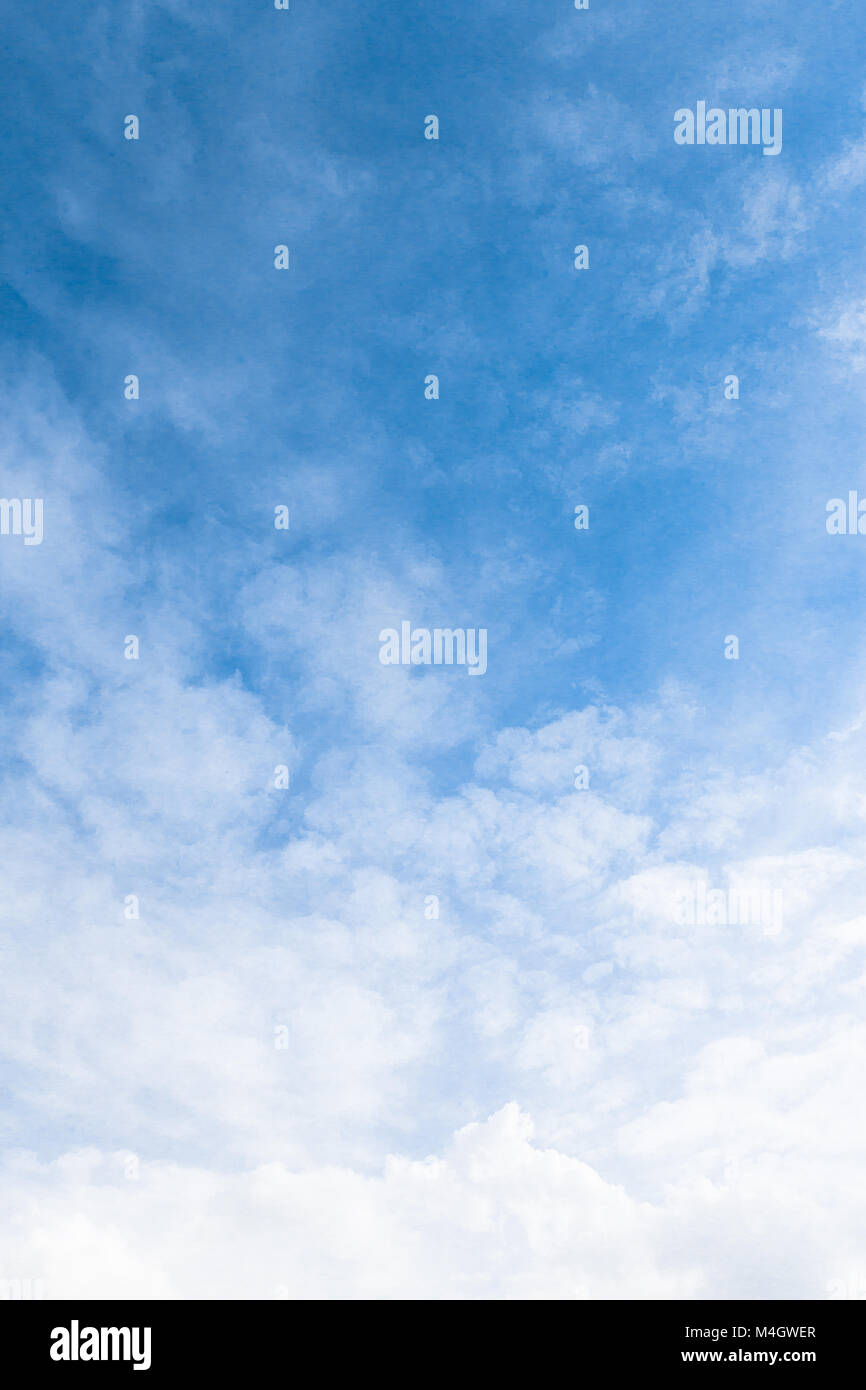 Bright blue sky Stock Photo - Alamy