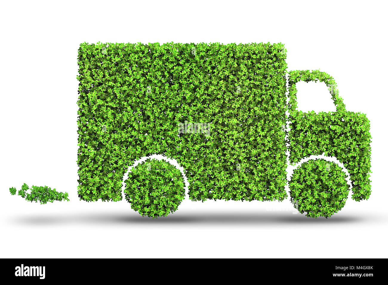 Electric cargo delivery van Cut Out Stock Images & Pictures - Alamy