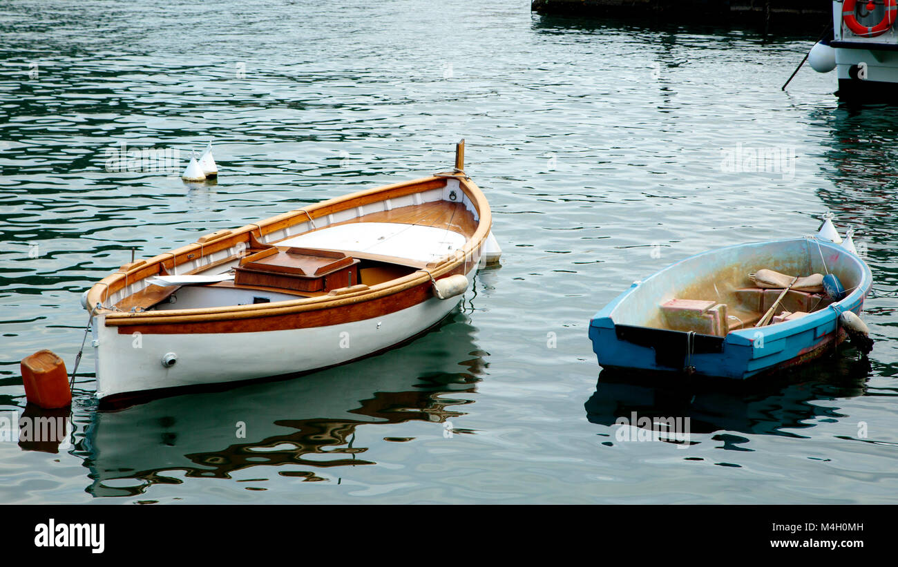 Two small boats Stock Photo - Alamy