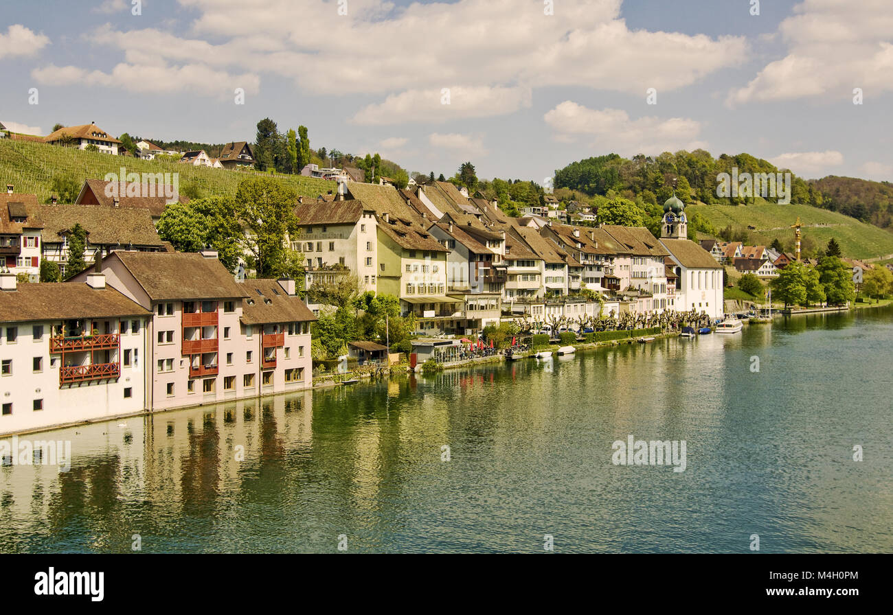 Rhine river village eglisau zurich hi-res stock photography and images ...