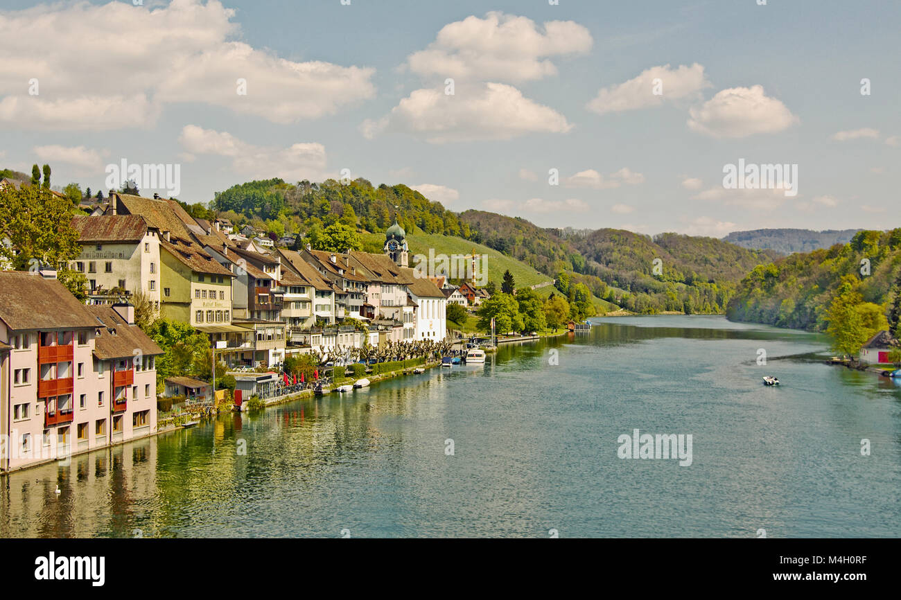 Rhine river village eglisau zurich hi-res stock photography and images ...