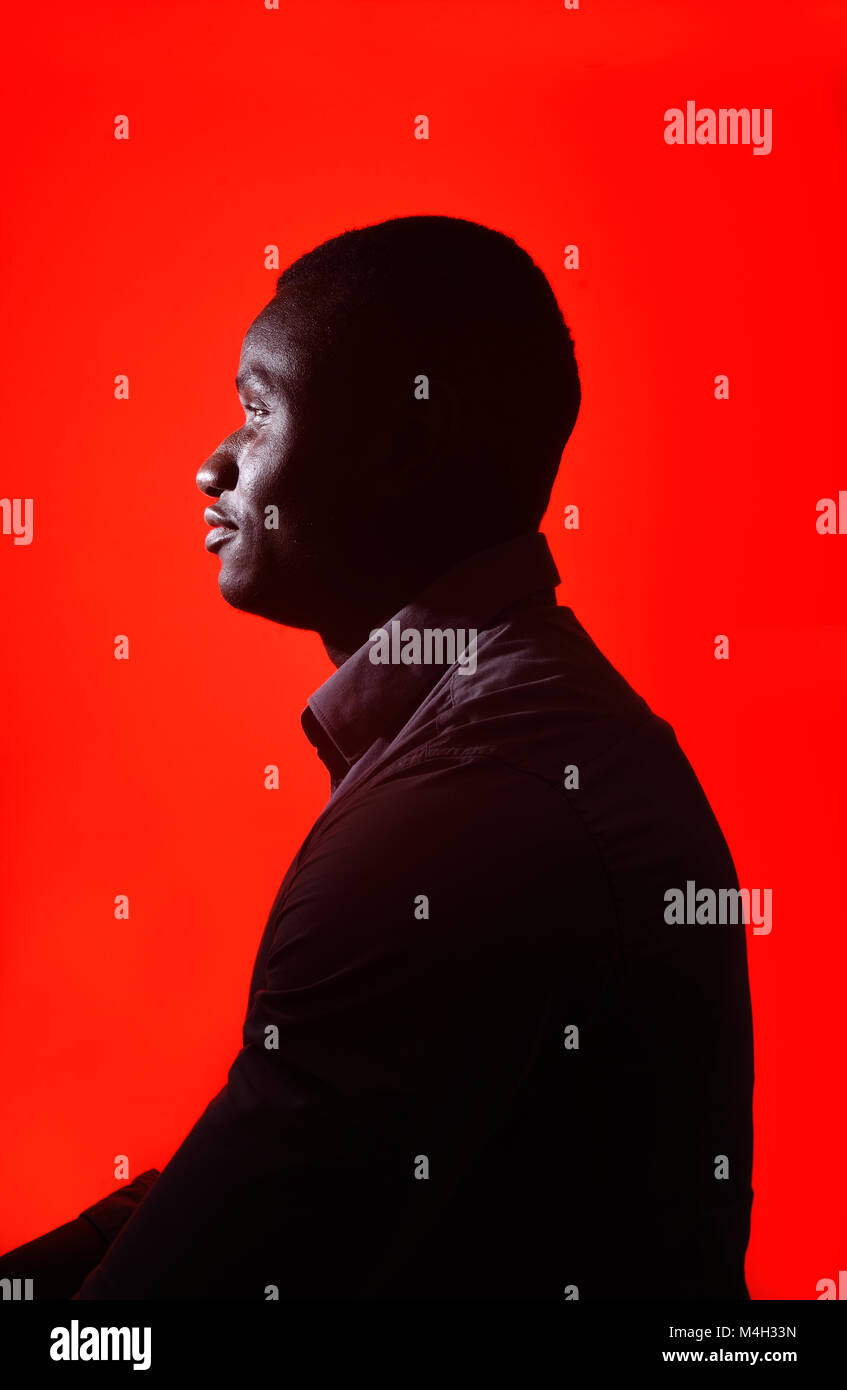 portrait of a african man Stock Photo - Alamy