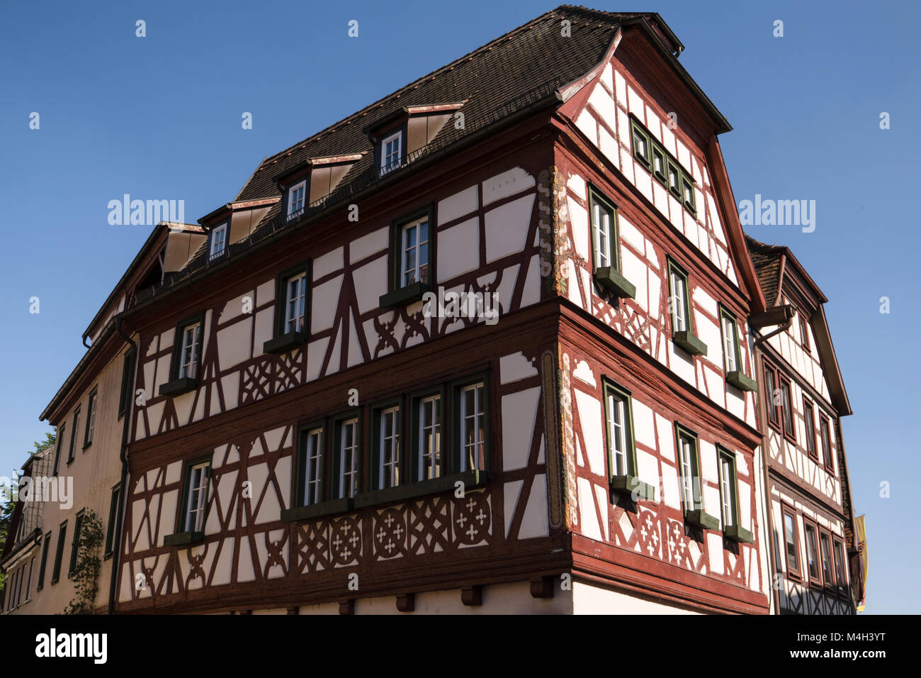 Lohr am Main in the Spessart in Germany Stock Photo - Alamy