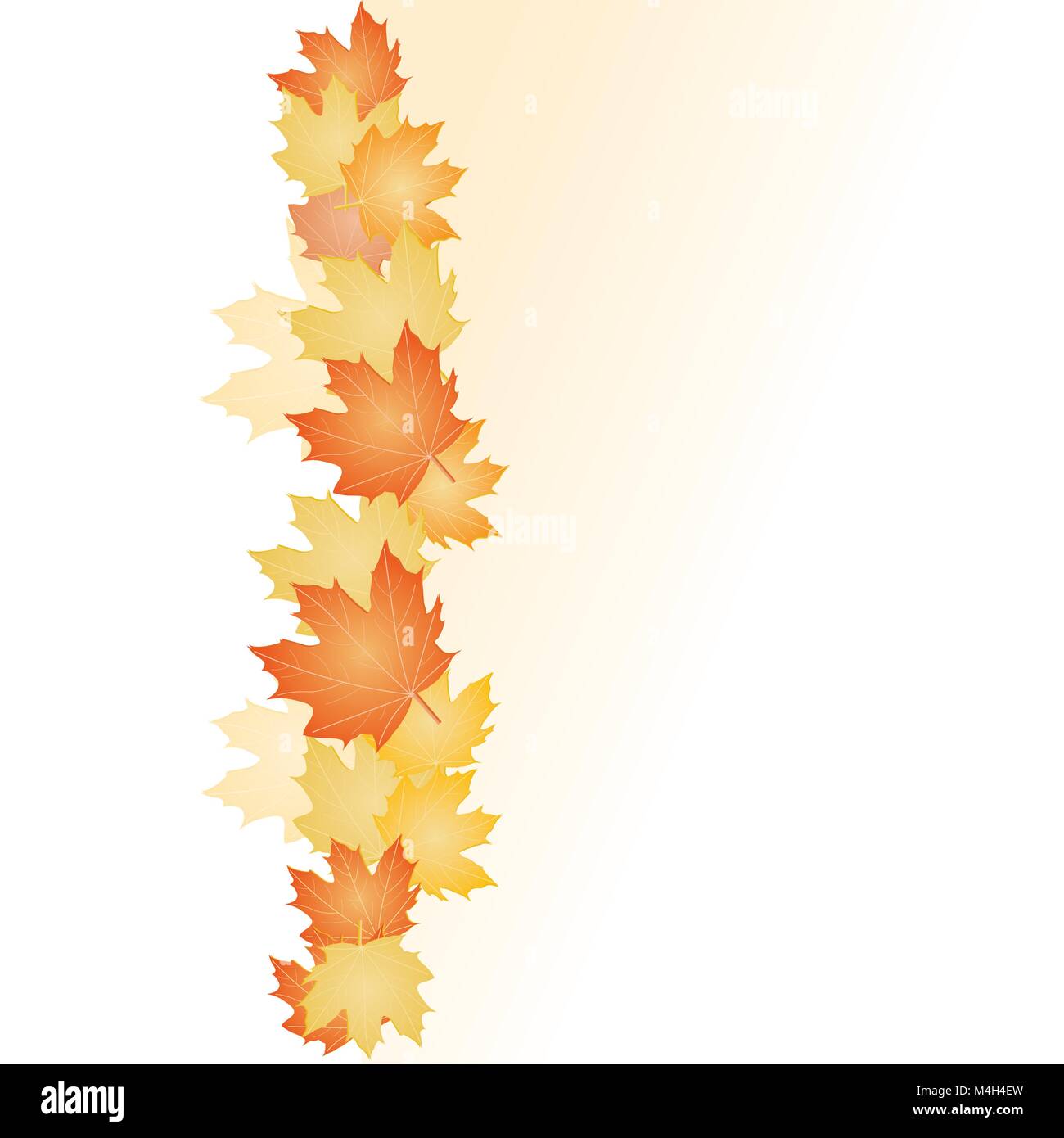 Abstract backgrounds with fall Leafs - vector illustration Stock Vector ...
