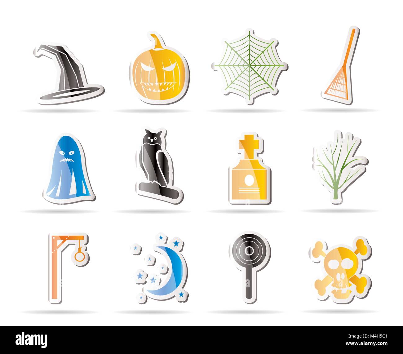 Hanging ghost Stock Vector Images - Alamy