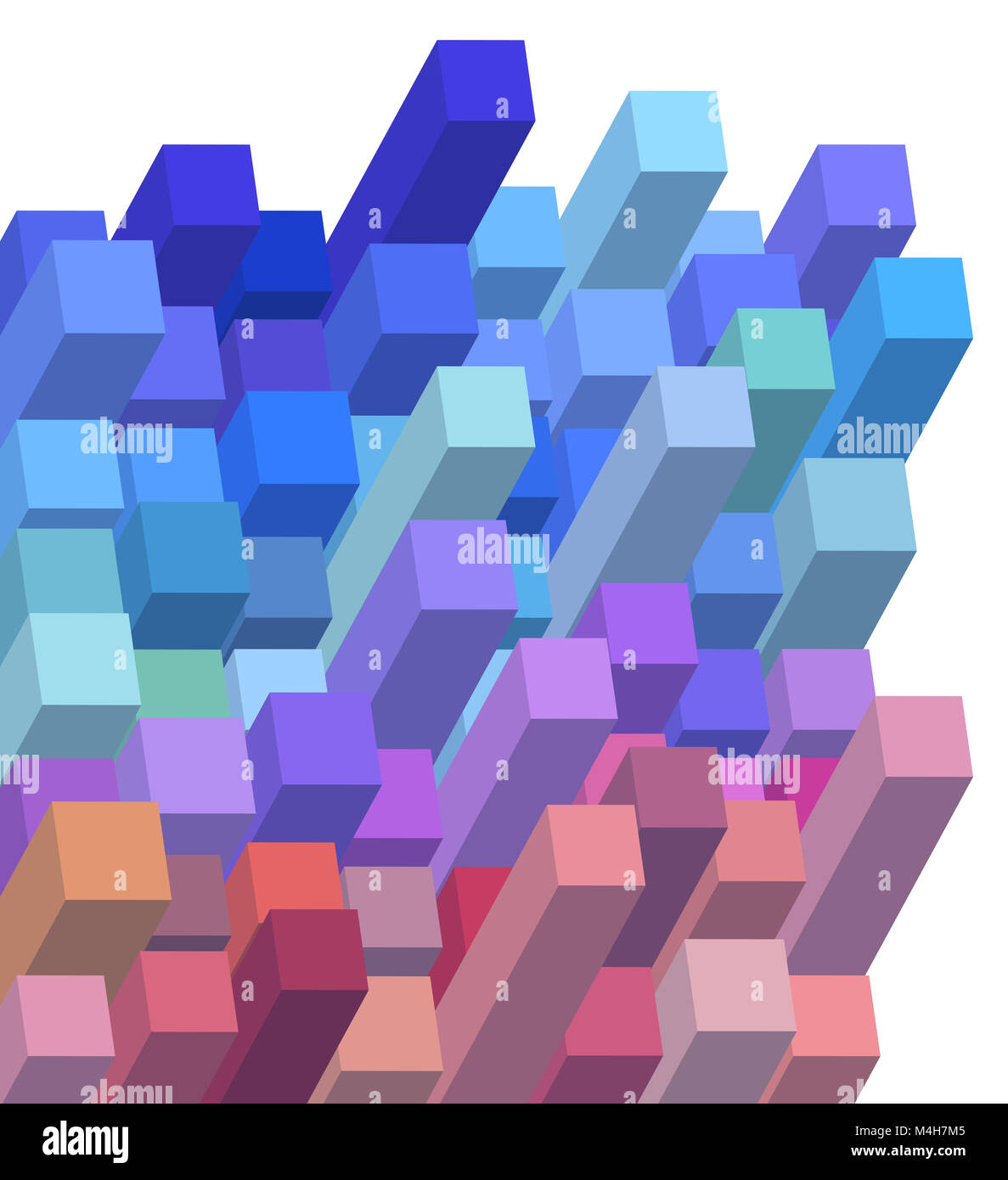 Abstract cubical 3d background hi-res stock photography and images - Alamy