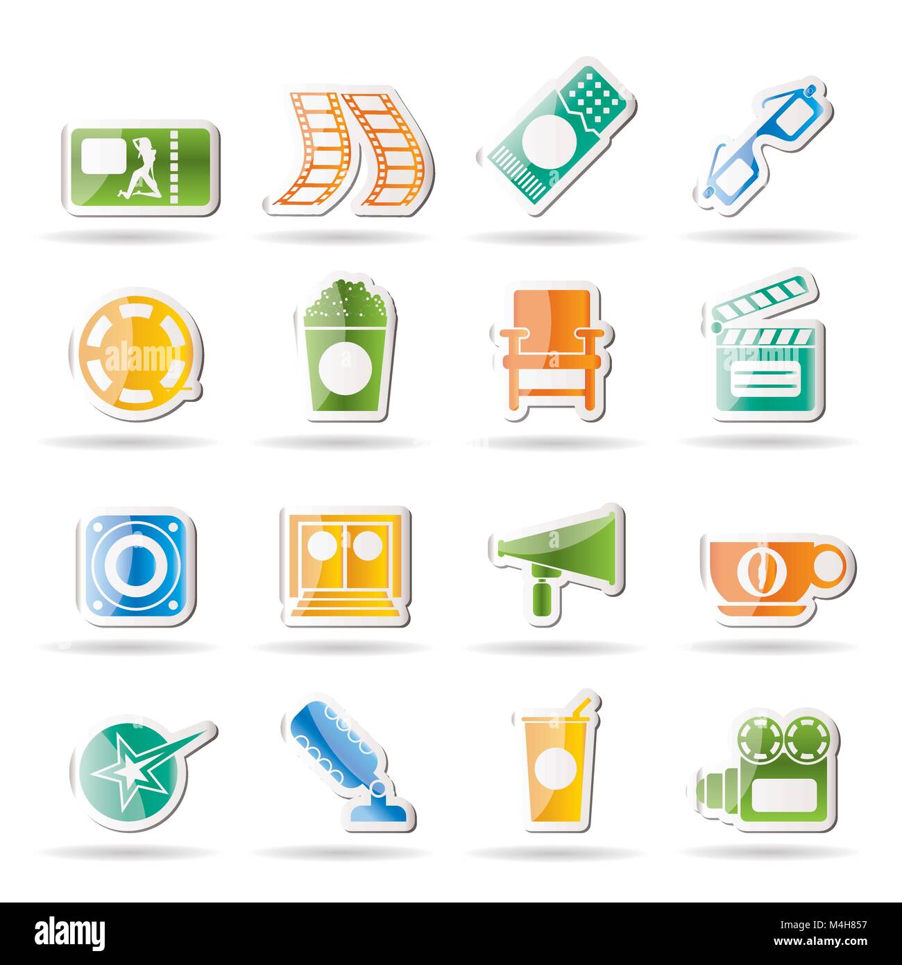 Cinema cafe not france Stock Vector Images - Alamy