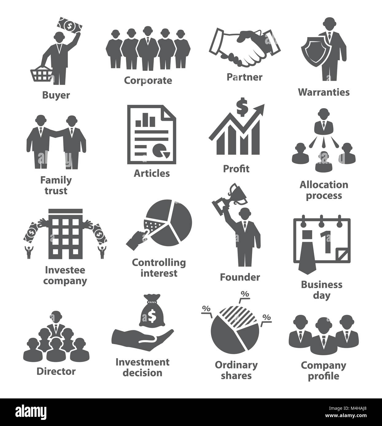 Team interaction management icon Stock Vector Images - Alamy