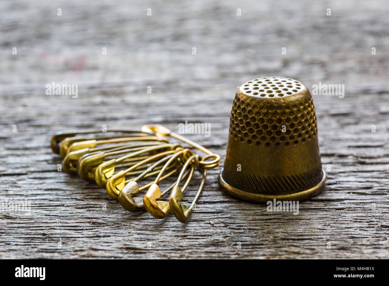 Thimble, sewing equipment Stock Photo - Alamy
