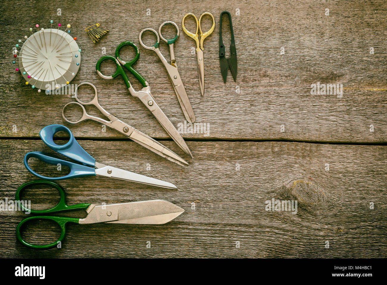Sewing scissors, tool Stock Photo - Alamy