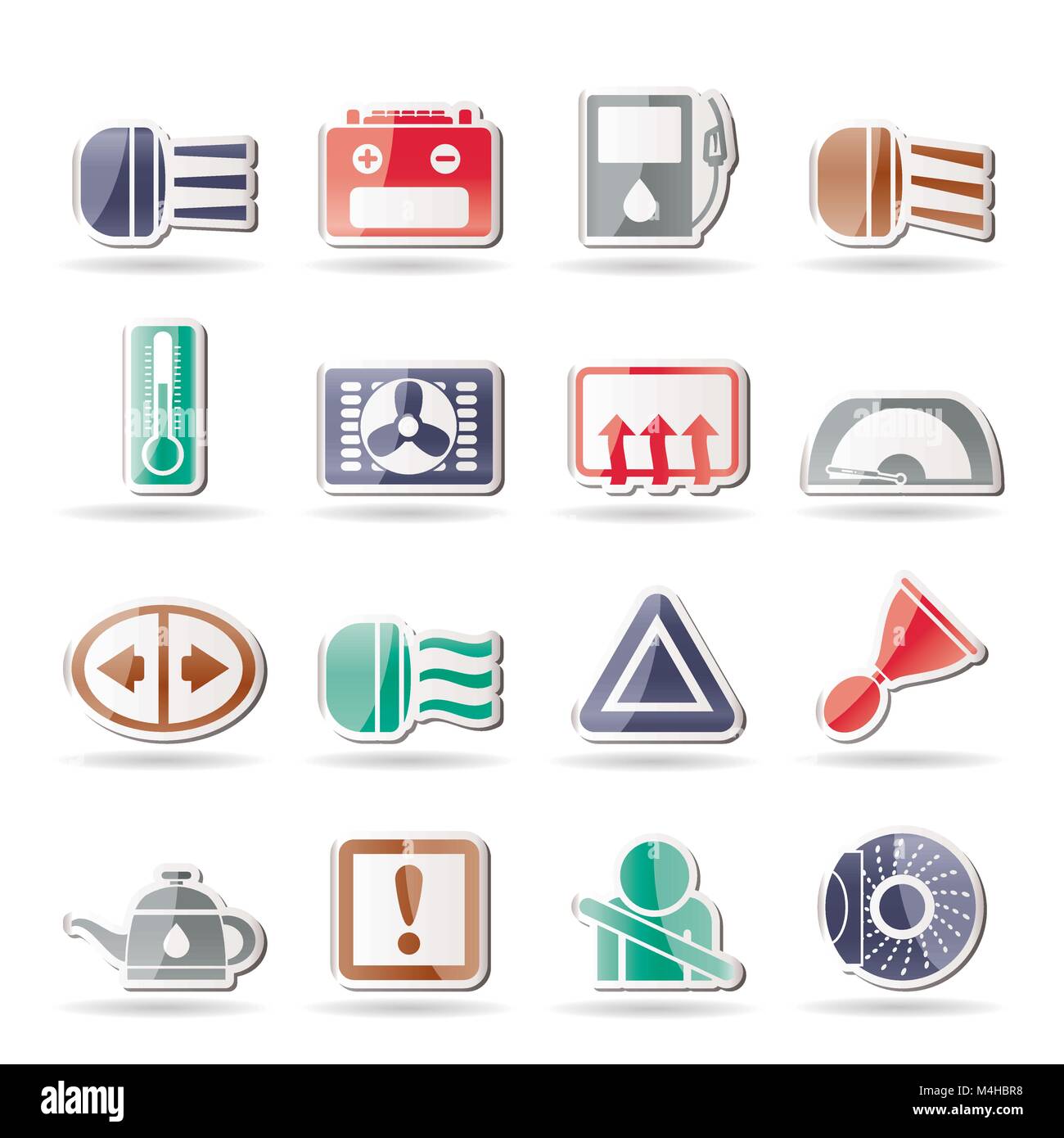 Dashboard switch Stock Vector Images - Alamy