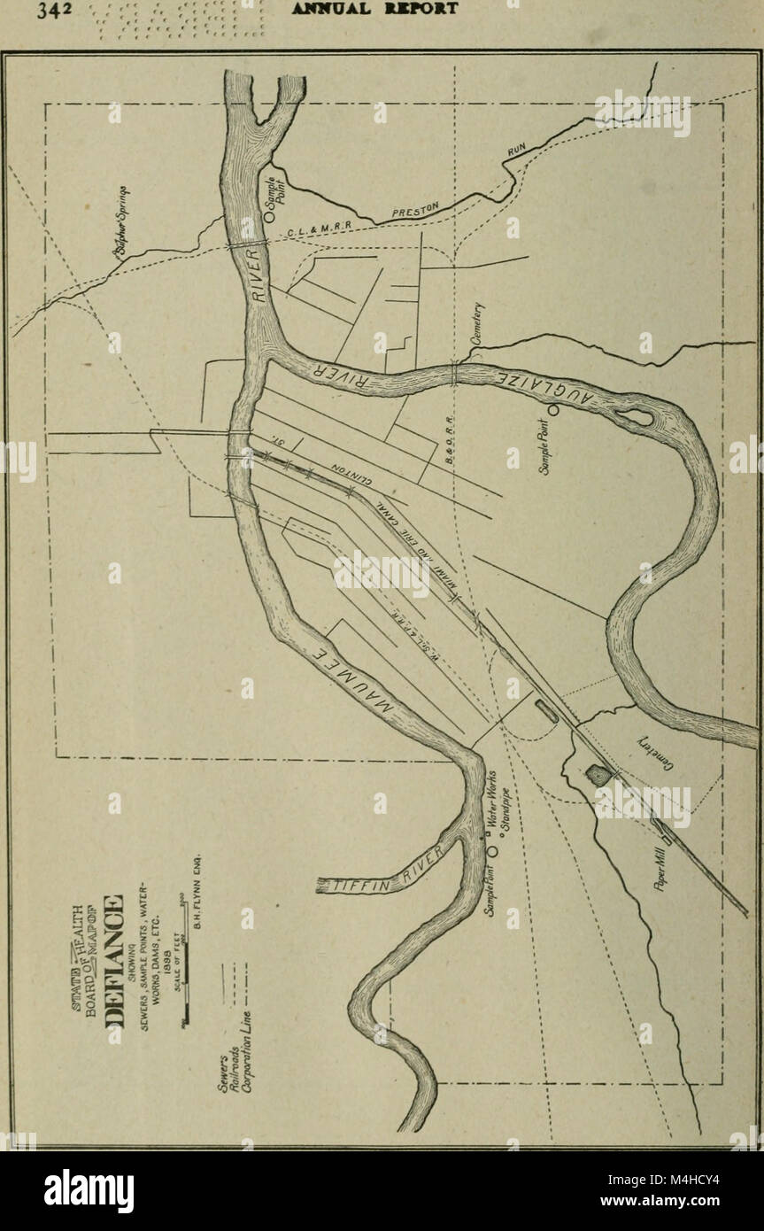 The 1898 annual report of the Ohio State Board of Health outlines ...