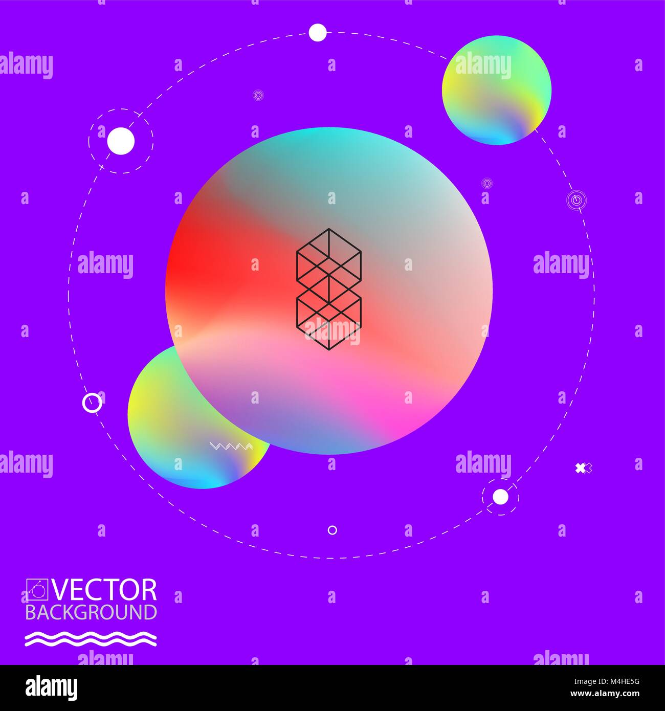 Marble trendy illustration backgrounds, placards with abstract liquid ...