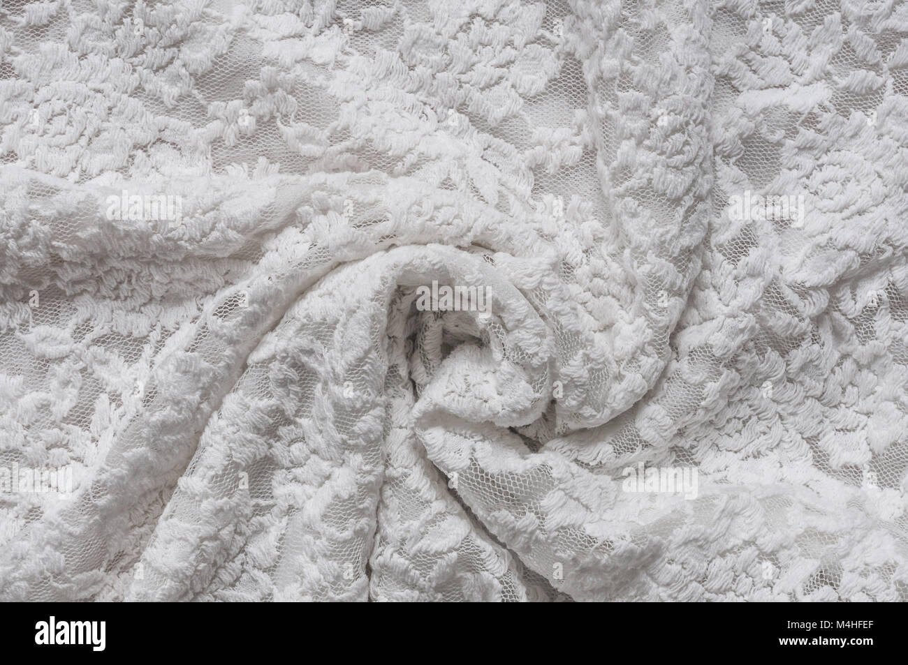 White lace texture hi-res stock photography and images - Alamy