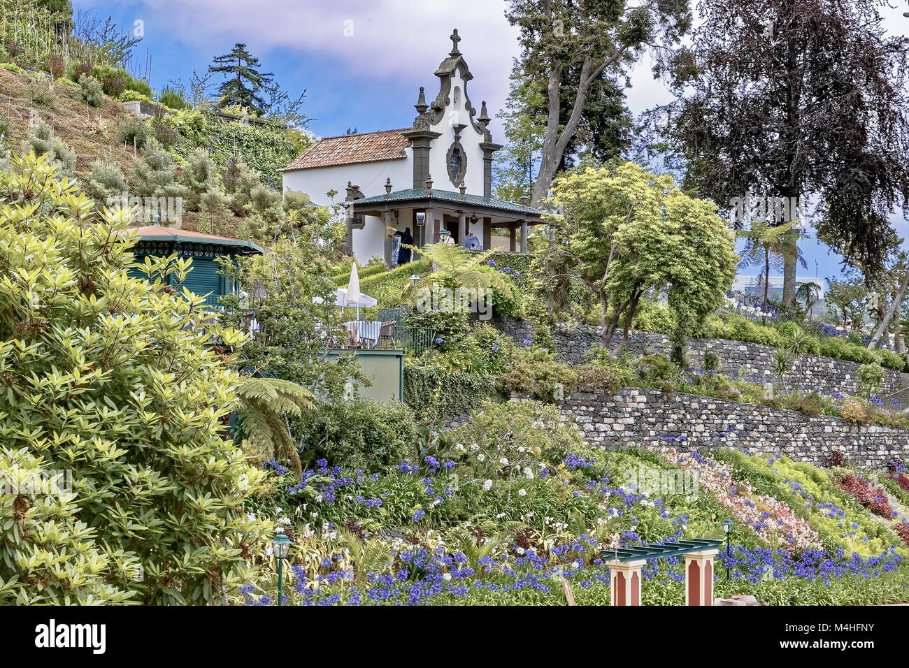 Quinta do Monte Panoramic Garden - Madeira Stock Photo - Alamy