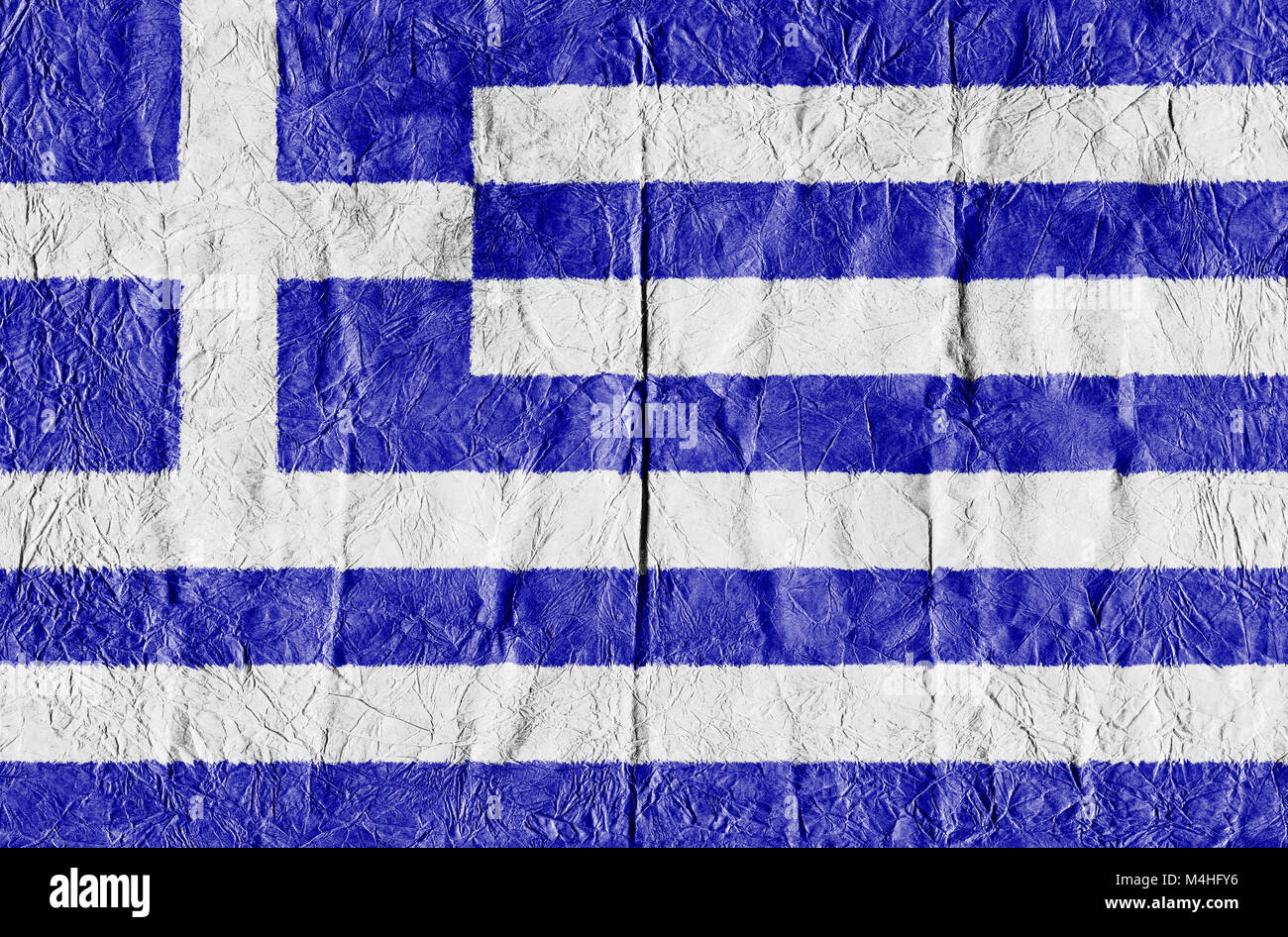Greece Flag on a Paper edited Stock Photo - Alamy
