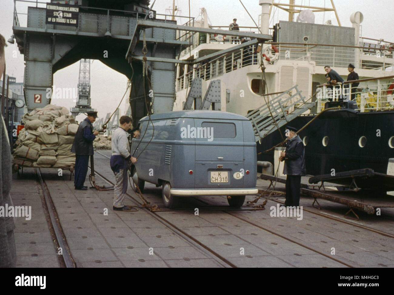 1960s cars on ferry hi-res stock photography and images - Alamy