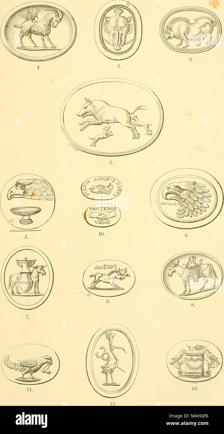 'Antique Gems and Rings' (1872) provides a detailed study of historical ...
