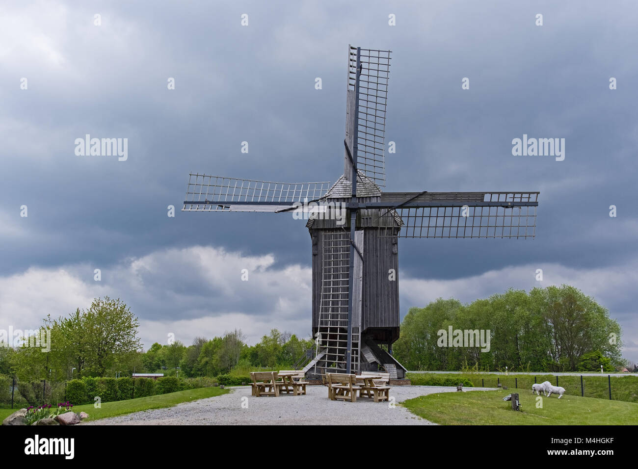 Bockwindmill hi-res stock photography and images - Alamy