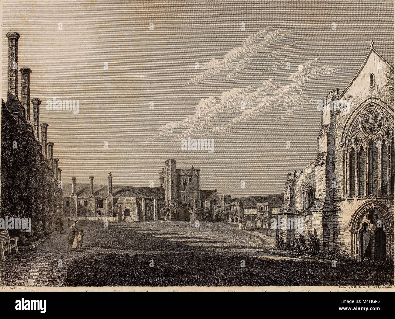 This 1807 work illustrates the antiquities of Great Britain, focusing ...