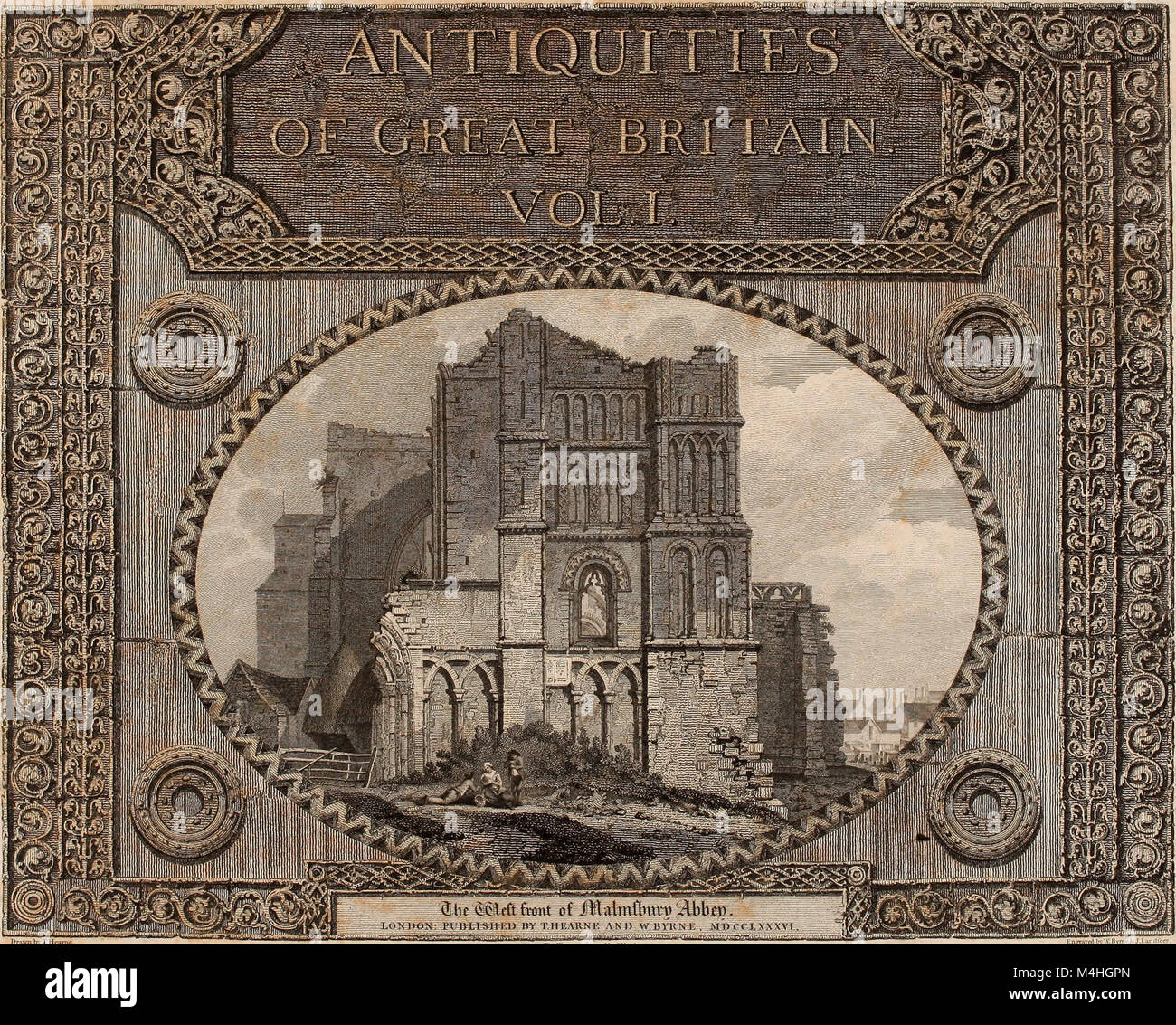 This 1807 work showcases the architectural and historical significance ...