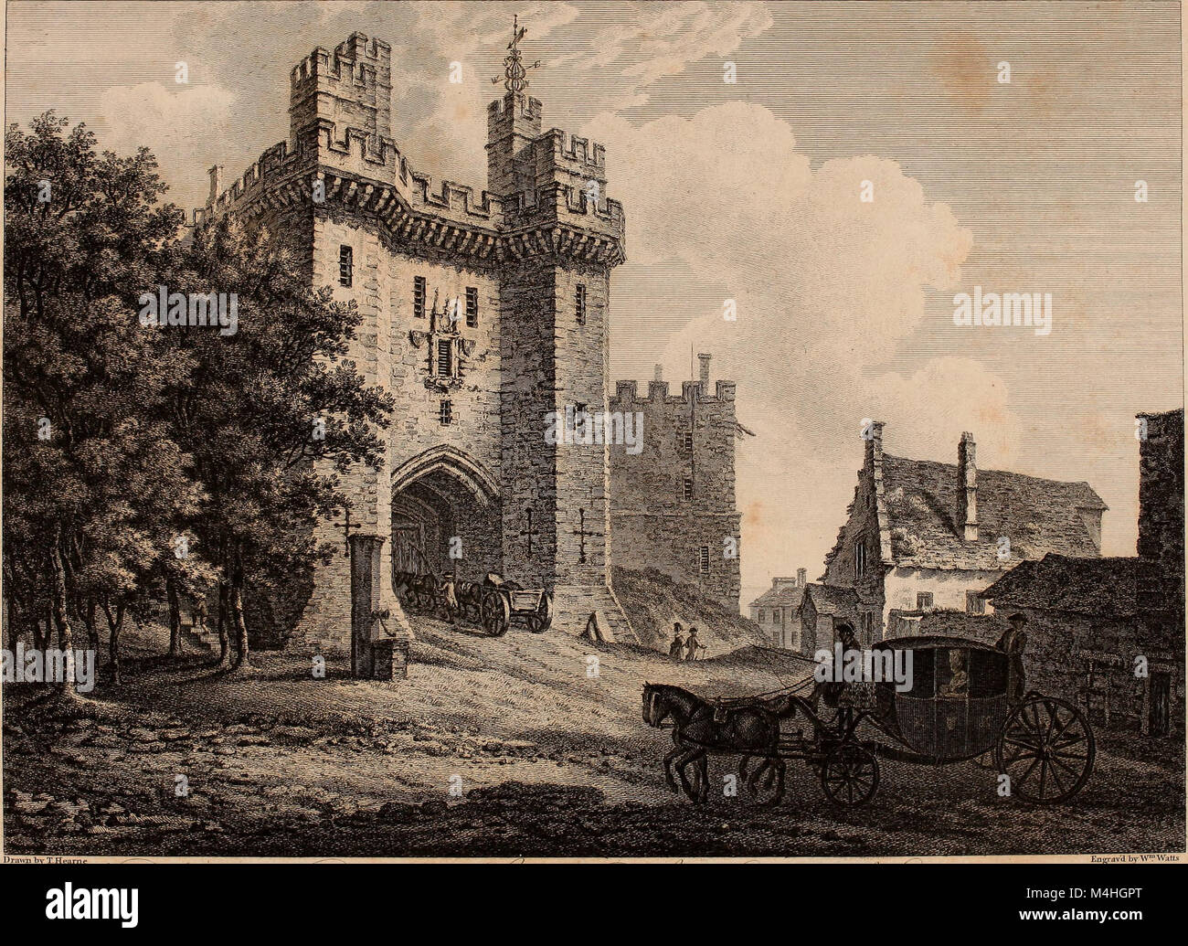 This 1807 work offers illustrated views of existing monasteries ...