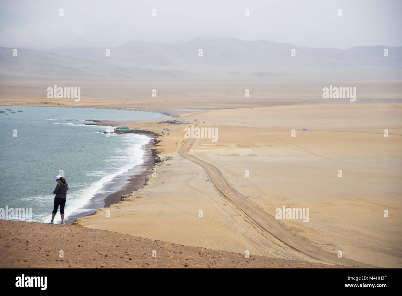 View of Paracas National Reserve Stock Photo - Alamy