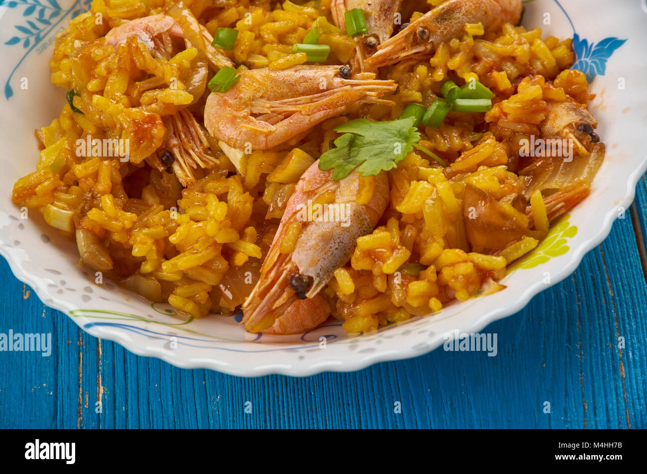 Devil Fried Rice is Chinese, Modern Asian Dining Stock Photo - Alamy
