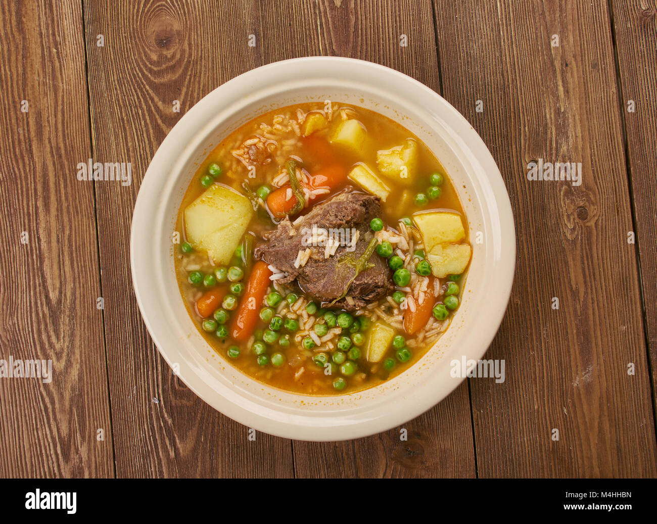 Cuchuco de Maiz - Colombian cuisine soup Stock Photo - Alamy