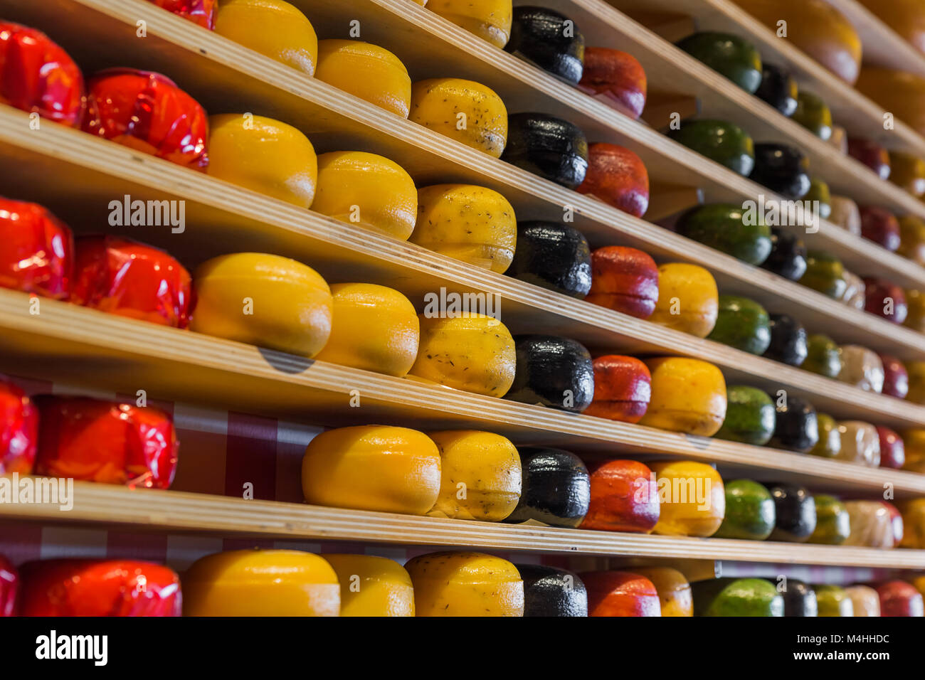 Gouda cheese shelves hi-res stock photography and images - Alamy