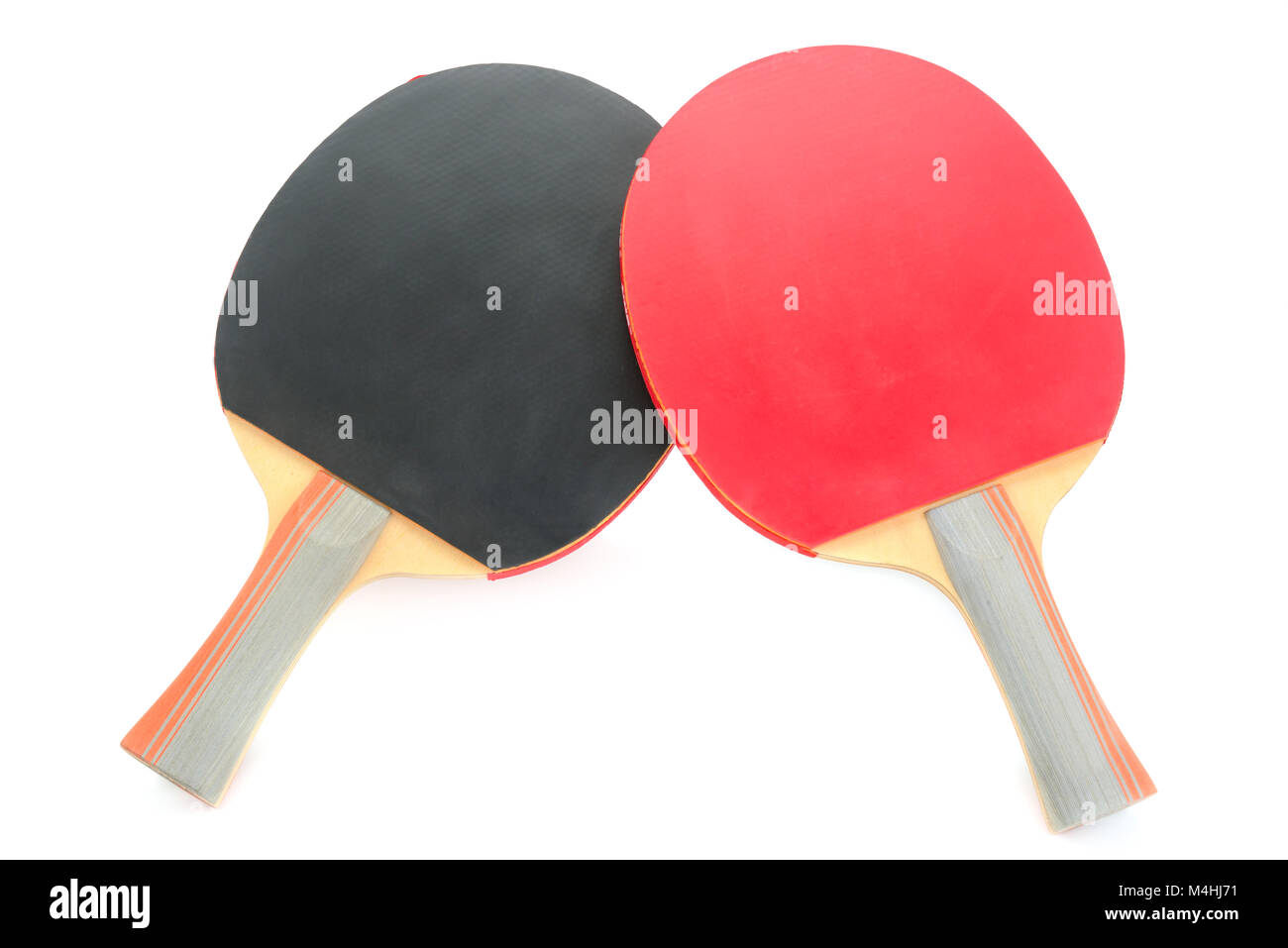 racquet to play ping-pong isolated on white background Stock Photo - Alamy