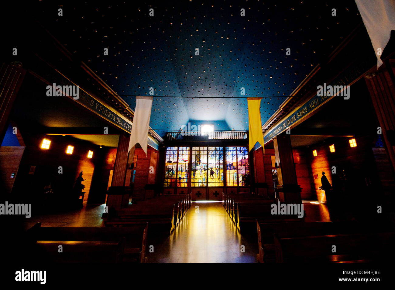 Chilean catholic church of La Tirana town Stock Photo - Alamy