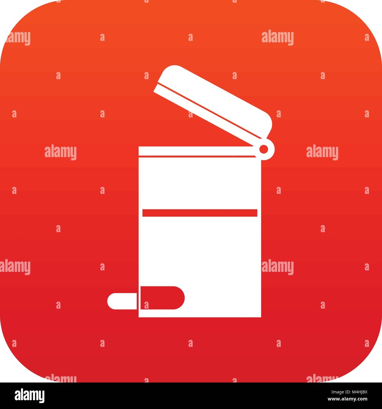 Pedal bin red hi-res stock photography and images - Alamy