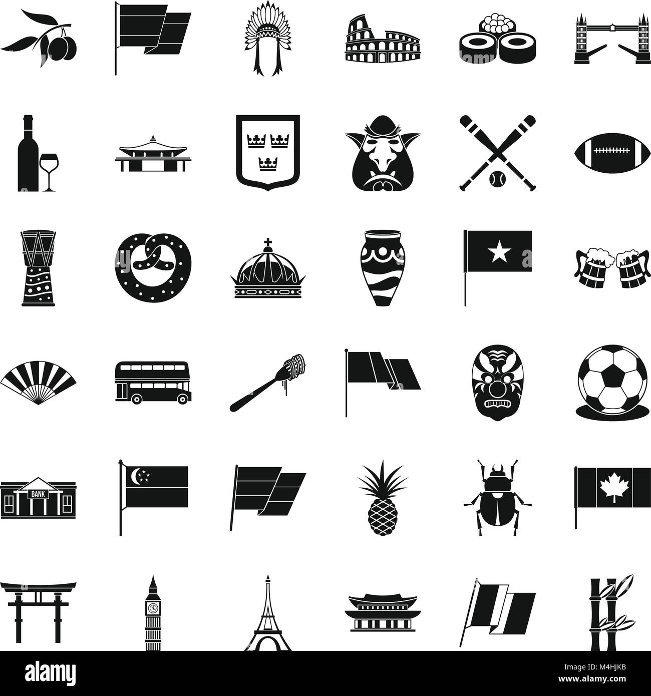 Across europe Stock Vector Images - Alamy