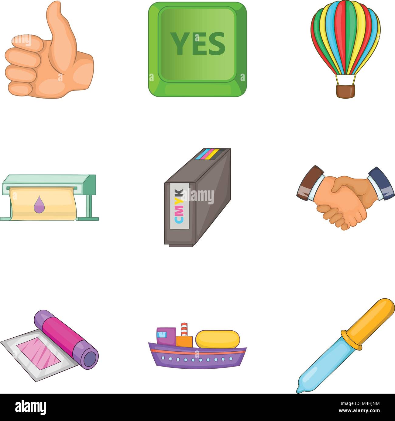 Program icons set, cartoon style Stock Vector Image & Art - Alamy
