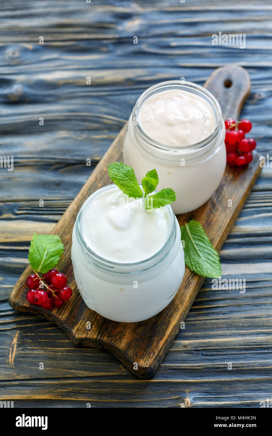 Yoghurt jars hi-res stock photography and images - Alamy