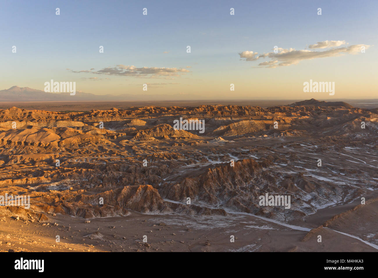 Chile, Atacama Desert, Sunset Stock Photo - Alamy