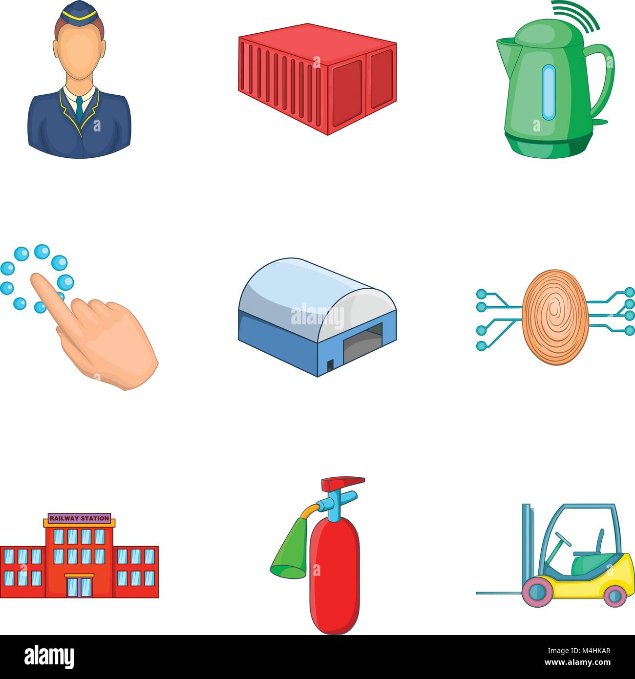 Train rail track manager Stock Vector Images - Alamy