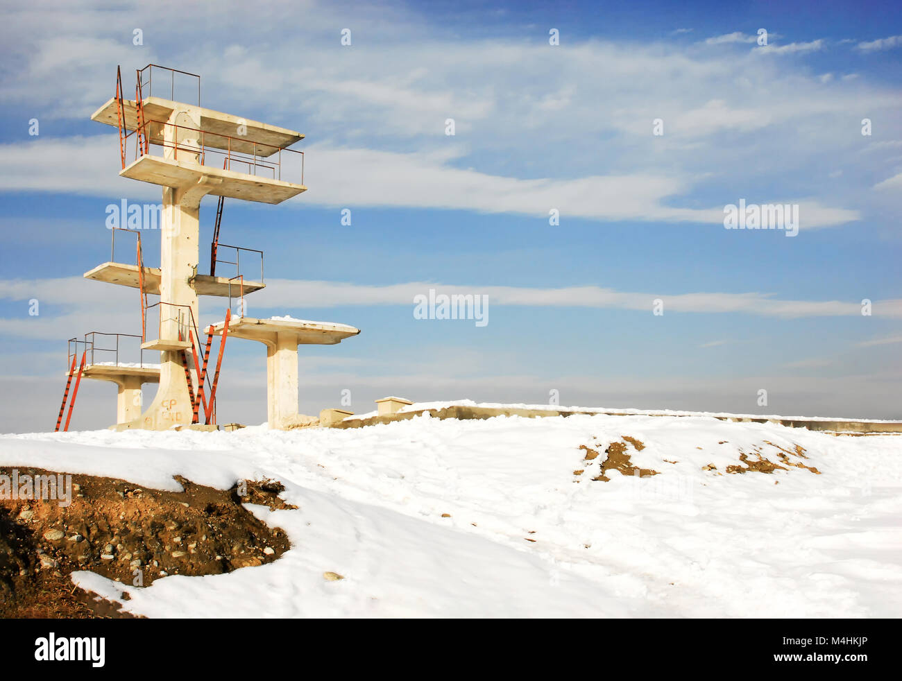 The swimming pool on the top of the hill in Kabul Afghanistan that was ...