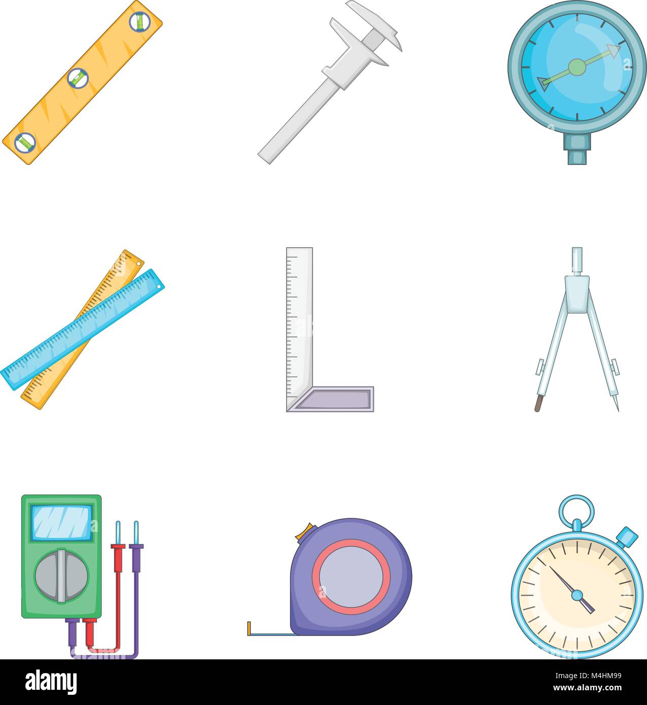 Reconstruct icons set, cartoon style Stock Vector Image & Art - Alamy