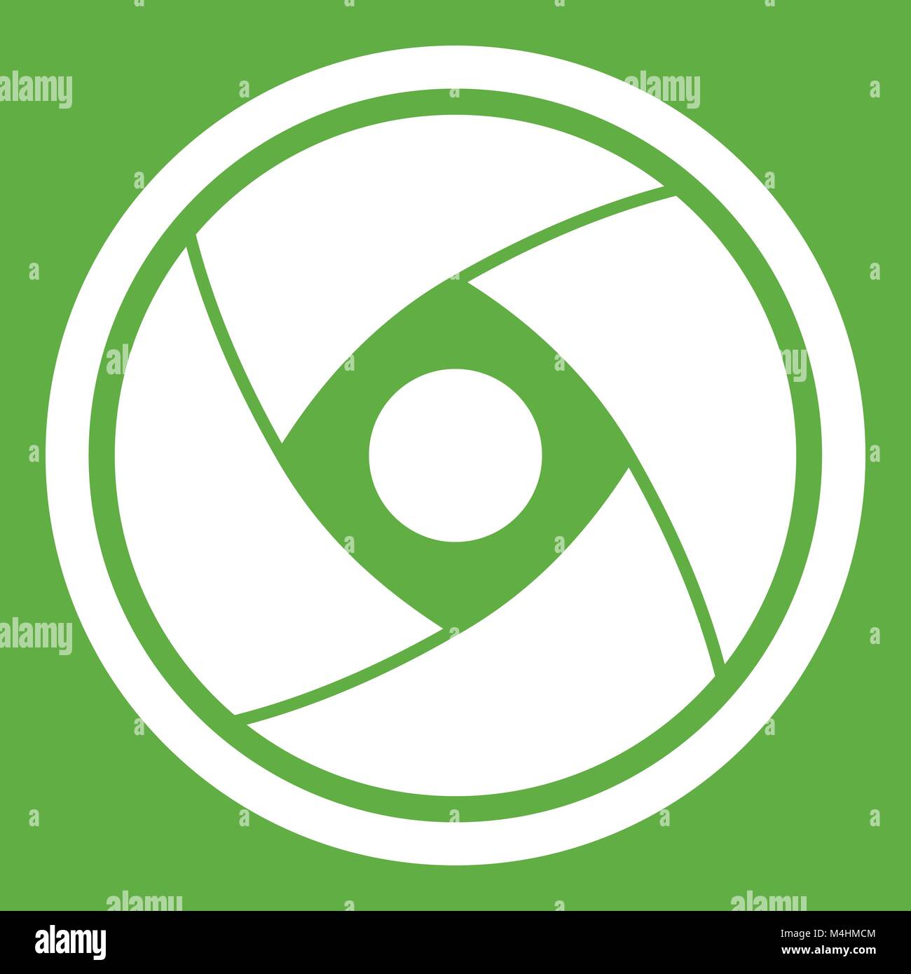 Camera lens icon green Stock Vector Image & Art - Alamy