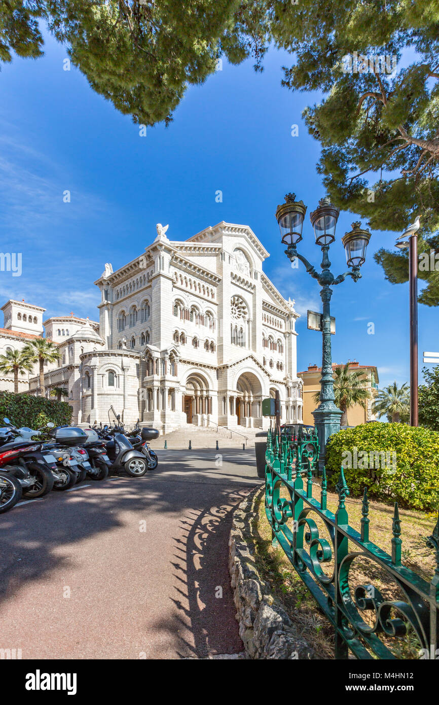Monaco Saint Nicholas Cathedral Stock Photo - Alamy