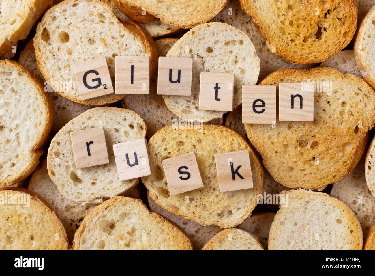 Many Small Dried Rusks Bread High Resolution Stock Photography and ...