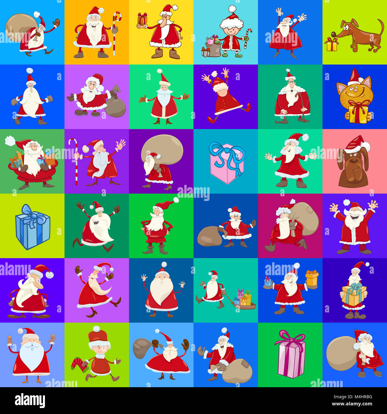 decorative pattern cartoon design Stock Photo - Alamy