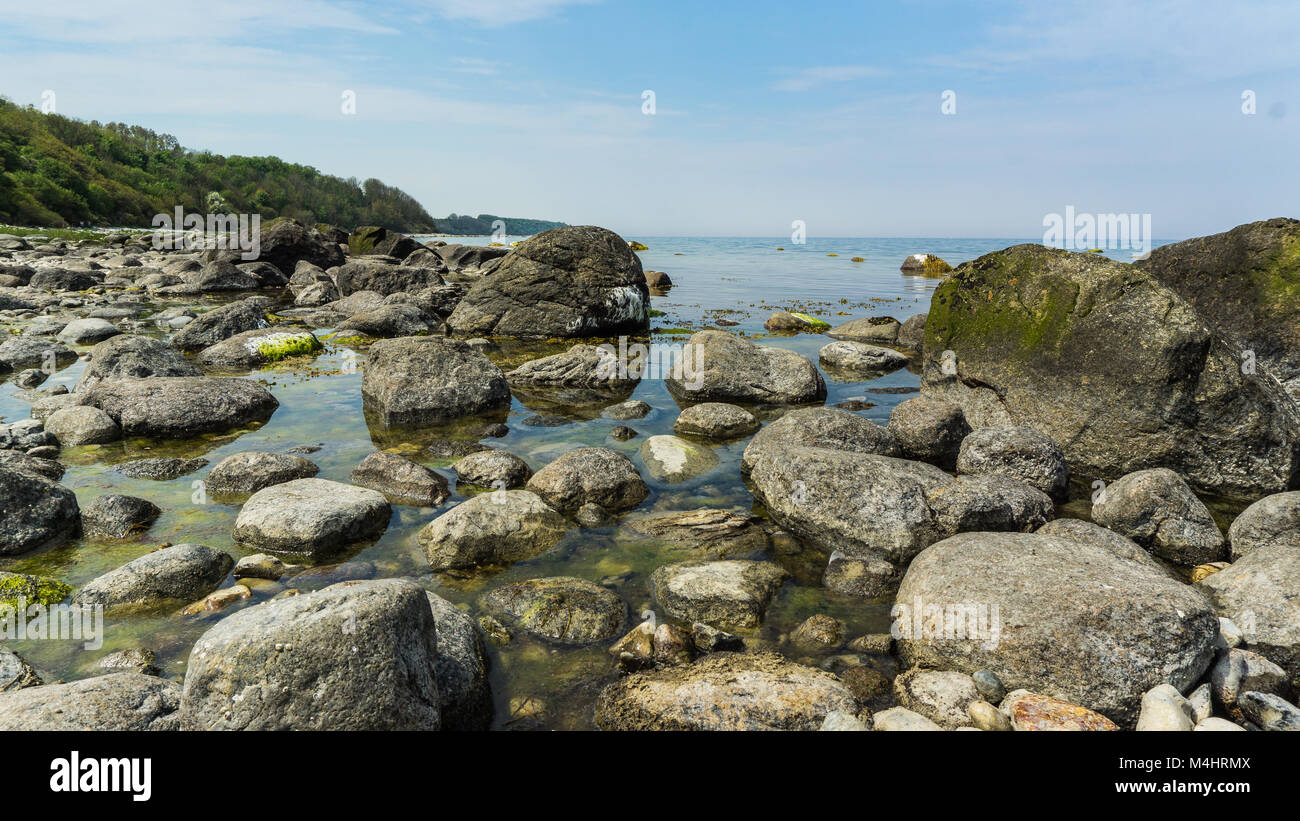 big rocks at the shore Stock Photo - Alamy